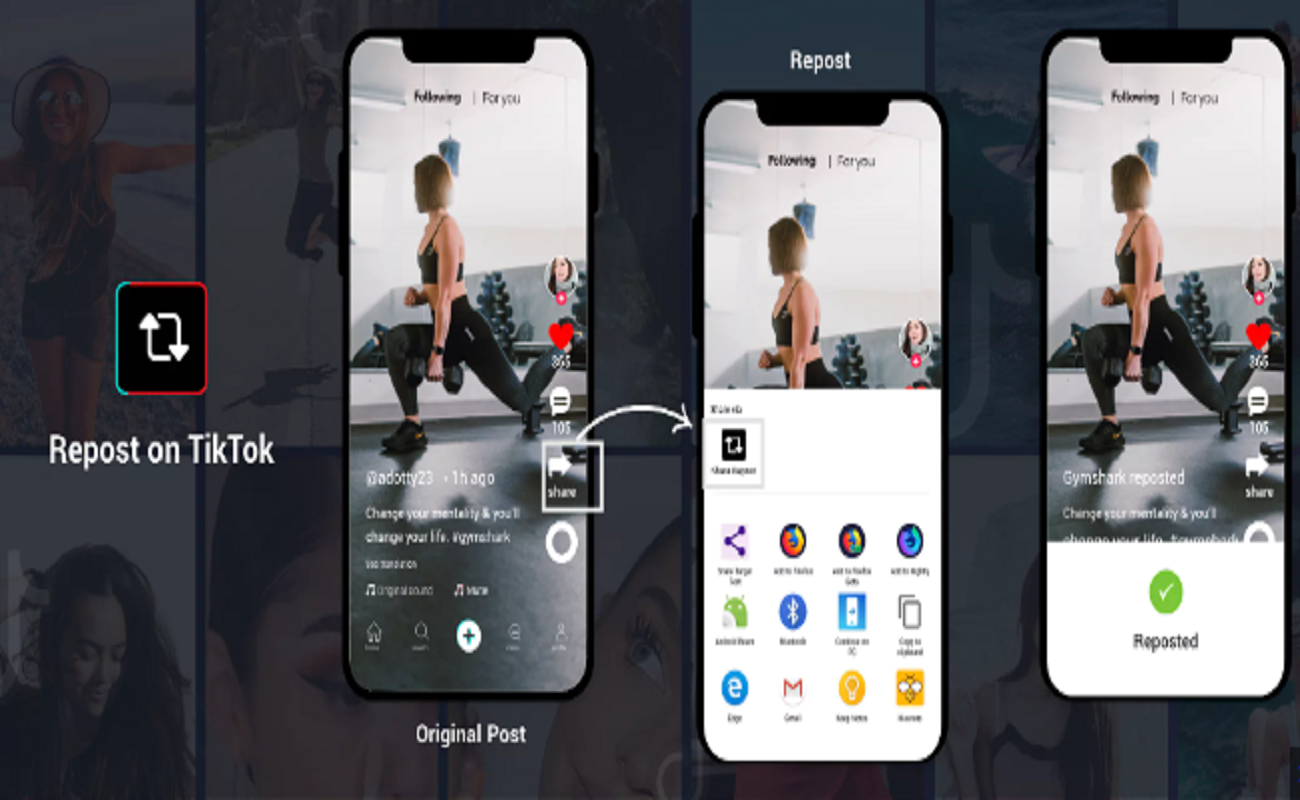 How To Repost On TikTok - Explained | BrunchVirals