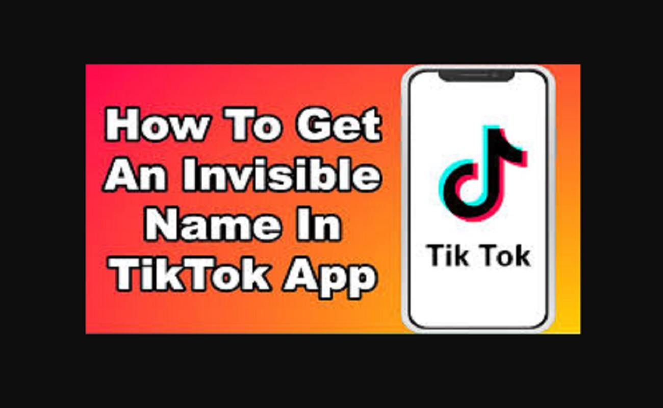 How To Make Your TikTok User Name Invisible? Here’s How To Do It ...